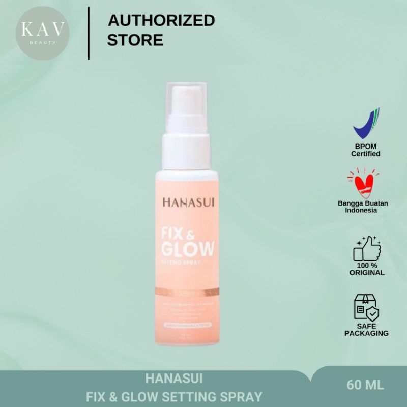 Jual Hanasui Fix Glow Setting Spray | Shopee Indonesia