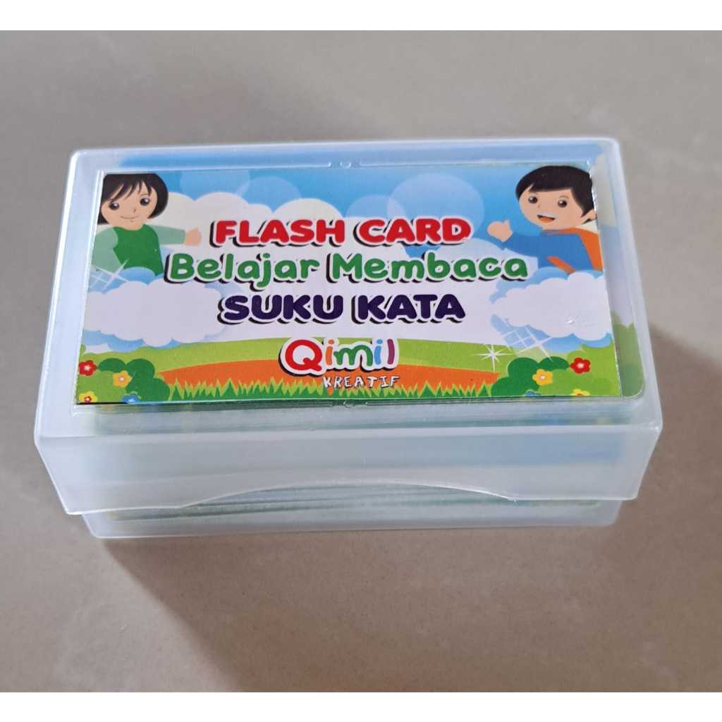 Jual Flash Card Kartu Belajar membaca | Shopee Indonesia