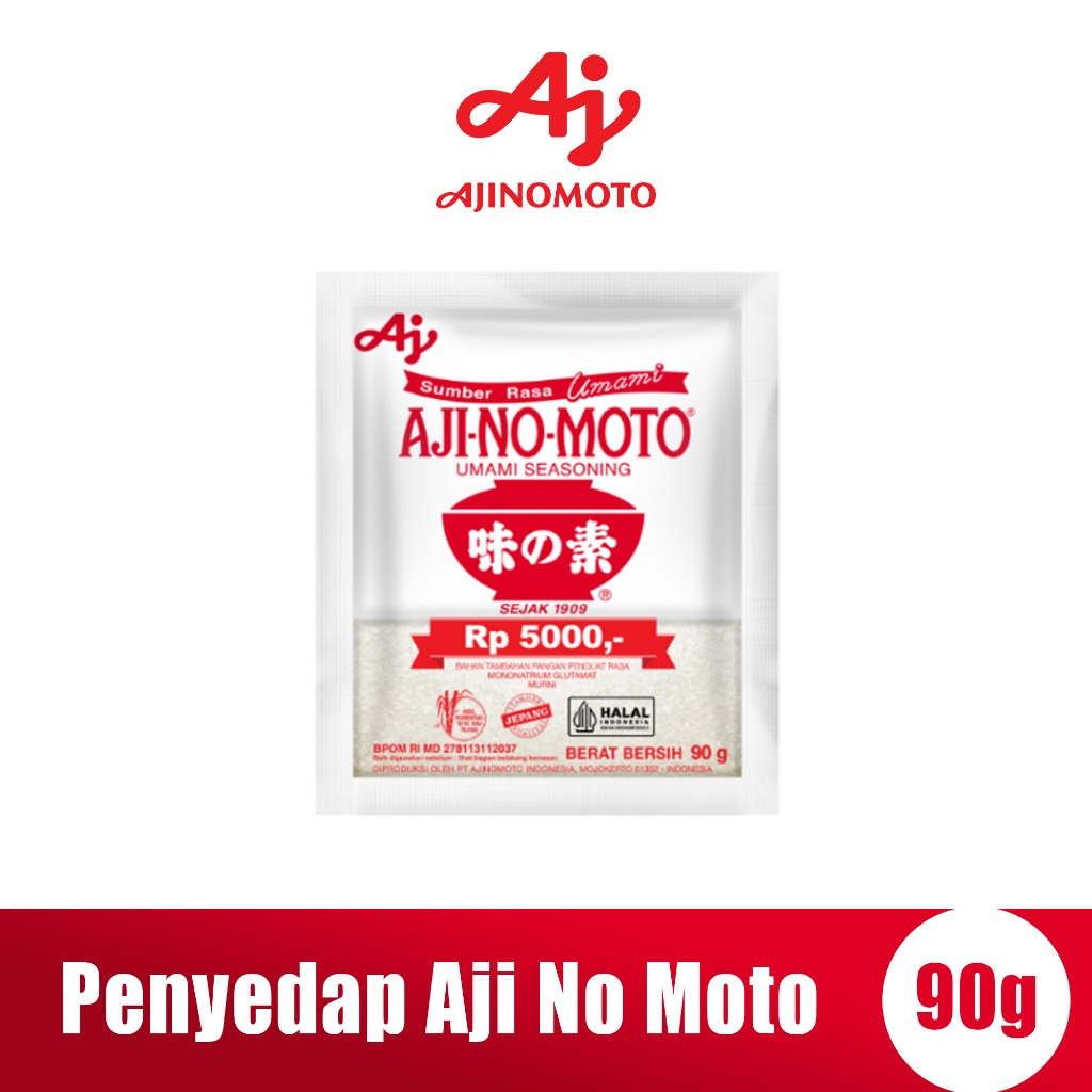 Jual Mecin AjiNoMoto 5000 berat 90gr | Penyedap Rasa Micin Aji No Moto ...