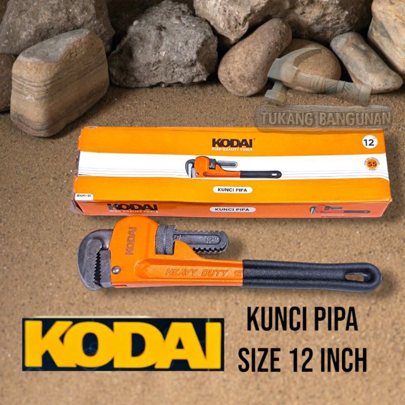 Jual Kodai Kunci Pipa Petekol Kunci Inggris 12 Inch | Shopee Indonesia