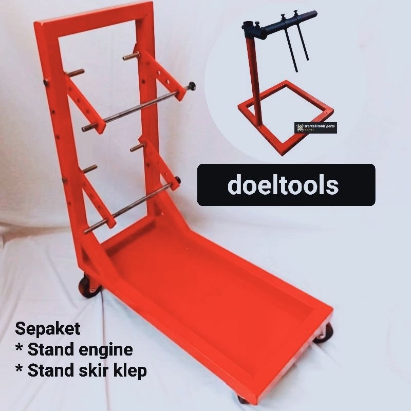Jual Sepaket Hemat Engine Stand Alat Dudukan Mesin Motor universal ...