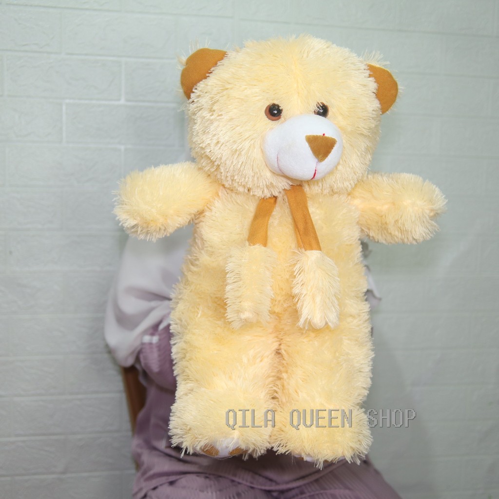 Jual Boneka Teddy Bear BARU Telapak Syal L istimewa murah, laris, bisa ...
