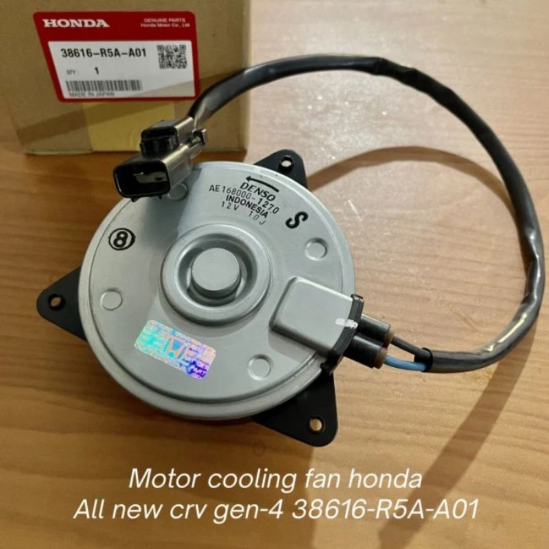 Jual Motor cooling fan honda All new crv gen-4 38616-R5A-A01 original ...