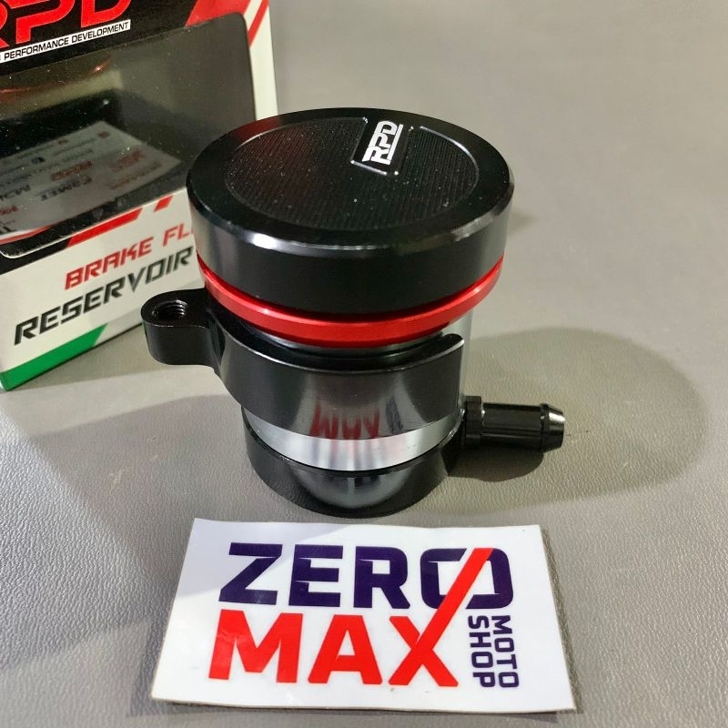 Jual Brake Fluid Reservoir Tank Aluminium Tabung Minyak Oli Rem Miring ...