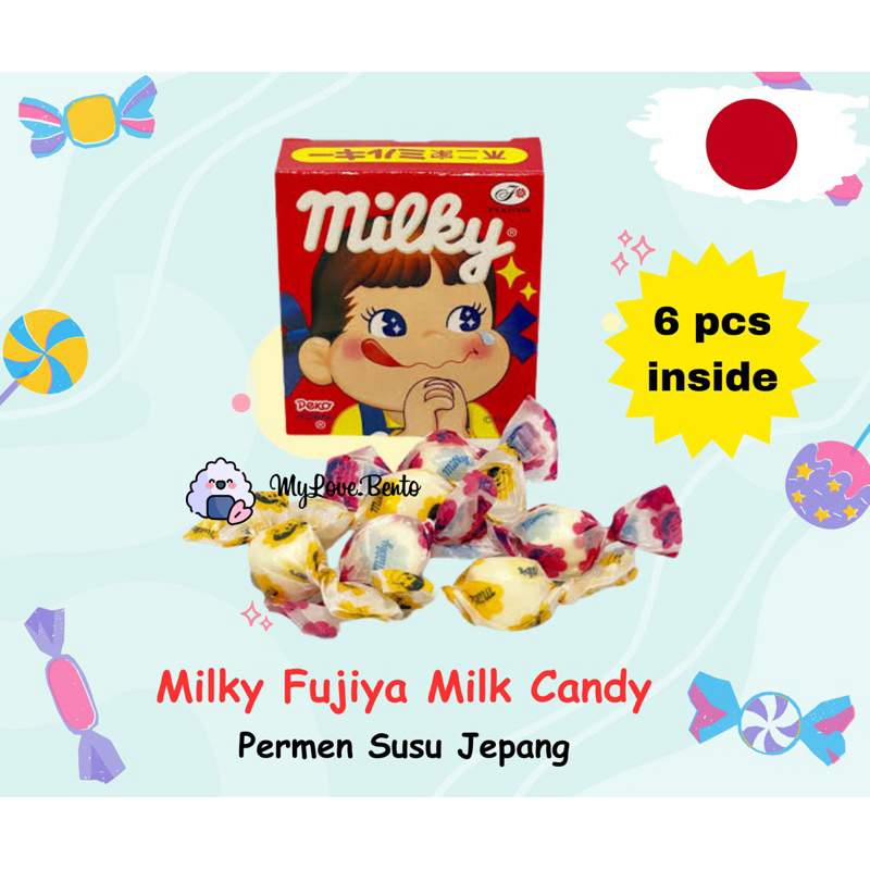 Jual Permen Susu Milky Peko Fujiya Jepang Milky Soft Candy PEKO-CHAN | Shopee Indonesia