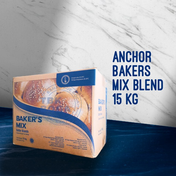Jual Anchor Butter Blend 15 Kg Baker's Mix Mentega Campuran Margarin ...