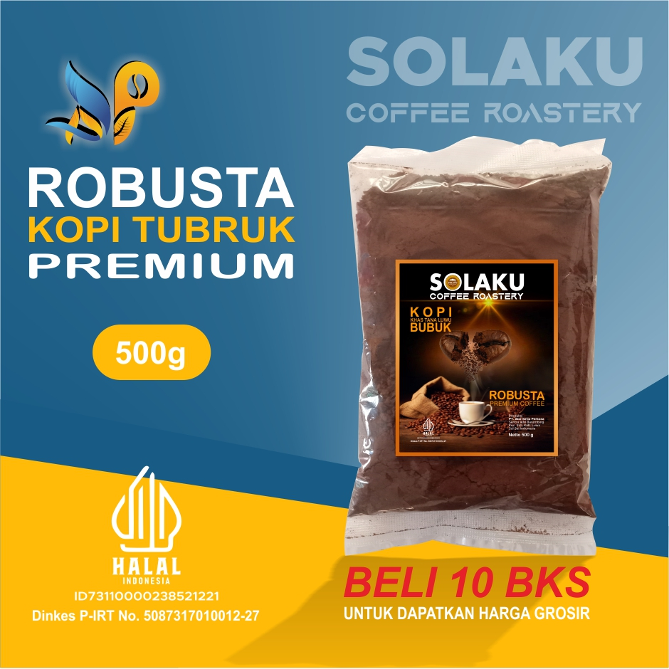 Jual KOPI SOLAKU [ ROBUSTA TUBRUK [ TANA LUWU [ SULAWESI [ 500g ...