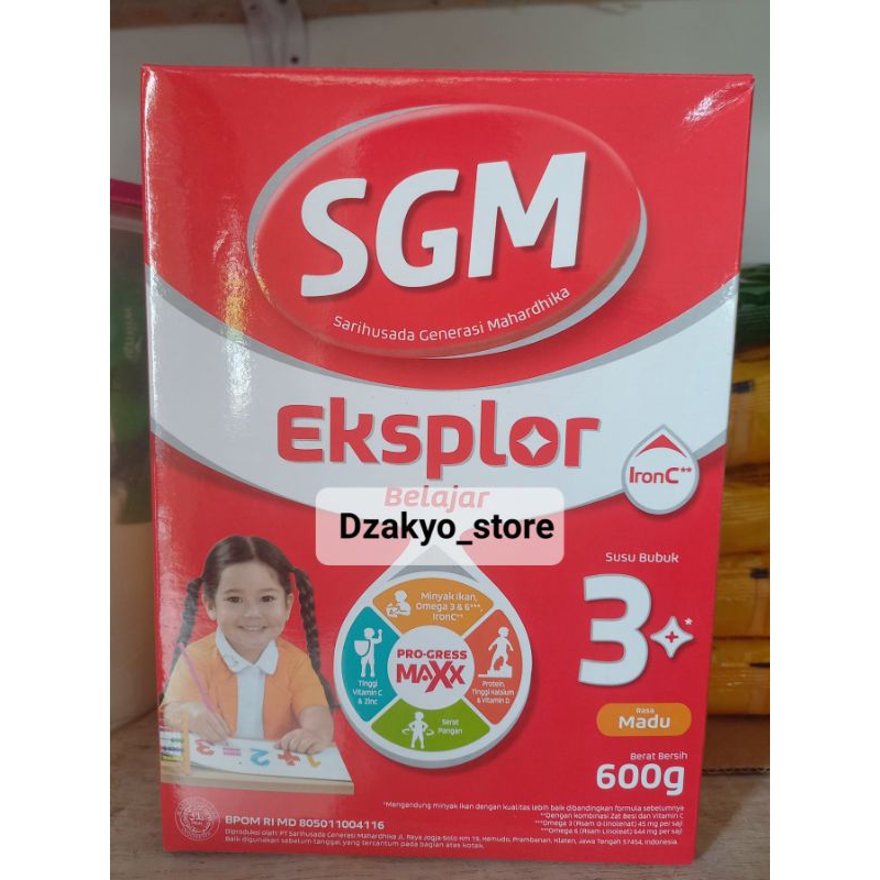 Jual SGM EKSPLOR 3+ 600G | Shopee Indonesia