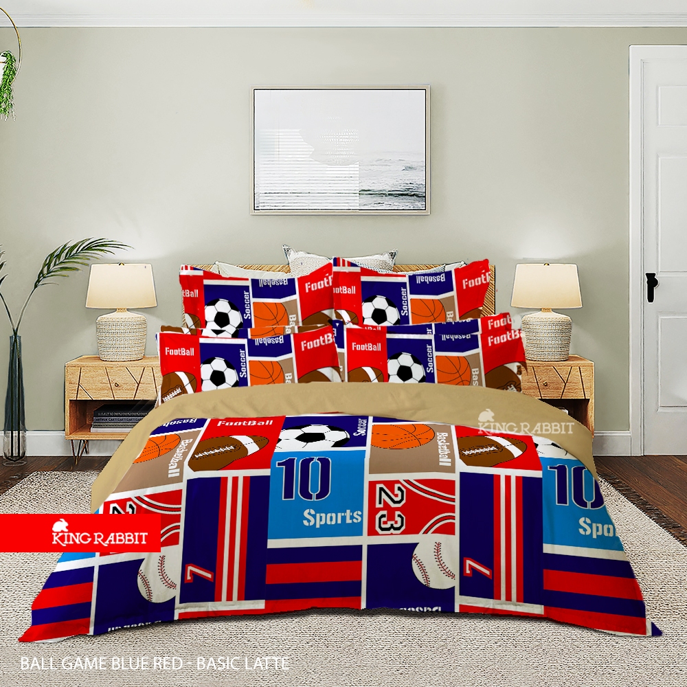 Jual King Rabbit Organic Bamboo Velvet Complete Set Bed Cover & Sprei ...