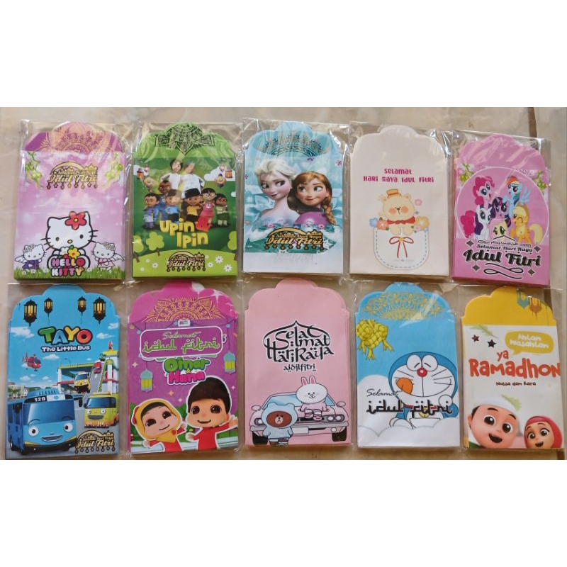 Jual AMPLOP LEBARAN MOTIF KARTUN 10PAK/100BIJI | Shopee Indonesia