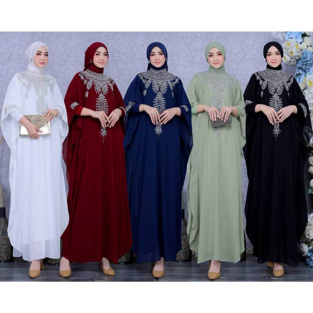 Jual NEW MODEL KAFTAN SULTAN MEWAH + FREE INEER KAFTAN TERBARU 2024 COD ...