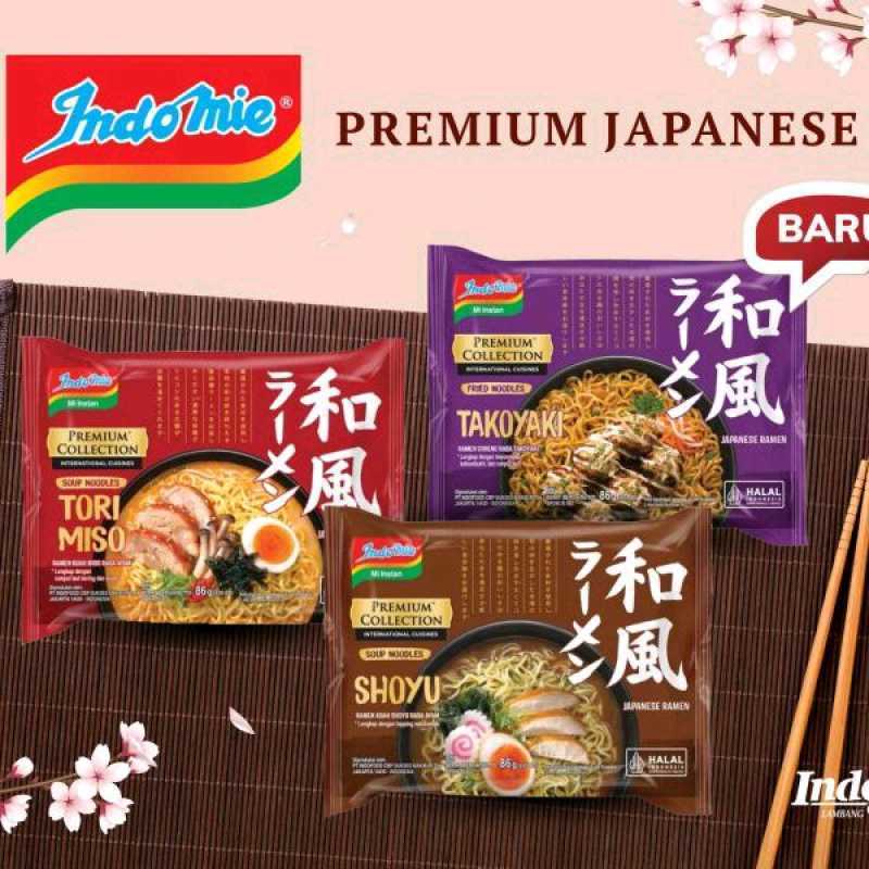 Jual Indomie Premium Collection Japanese 91g | Shopee Indonesia
