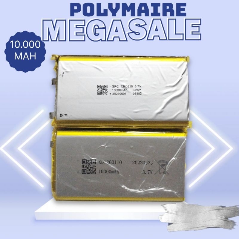 Jual BATERAI POLYMAIRE 10.000 MAH REAL CAPACITY ORIGINAL ROBOT | Shopee ...