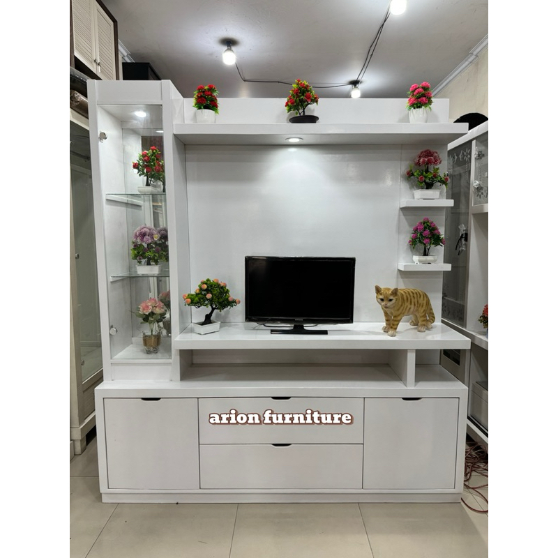 Jual Bufet tv 32 sampai 49inc/Bufet tv ukuran 160/180cm/Lemari tv ...