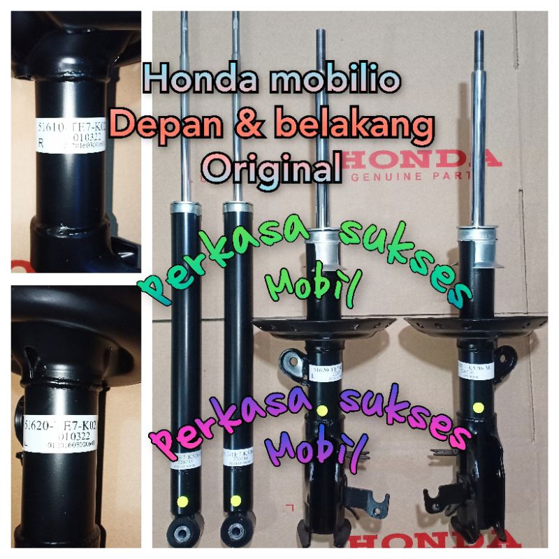 Jual Shockbreaker shock absorber honda mobilio depan & belakang ...