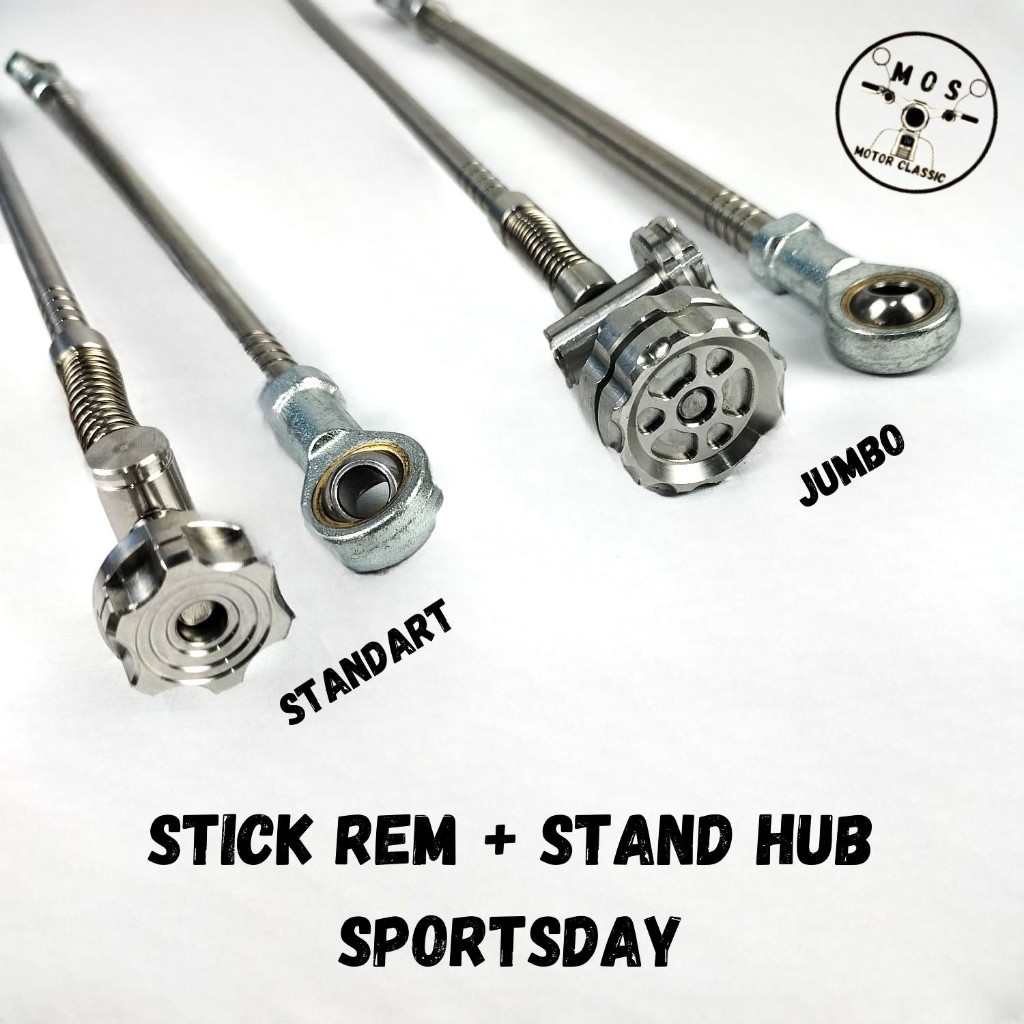 Jual STIK REM STAINLESS STANHUB JUMBO CB GL MP TIGER REVO STIK REM RX ...