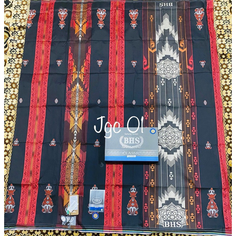 Jual SARUNG BHS CLASSIC JACQUARD GRADE SILVER | Shopee Indonesia