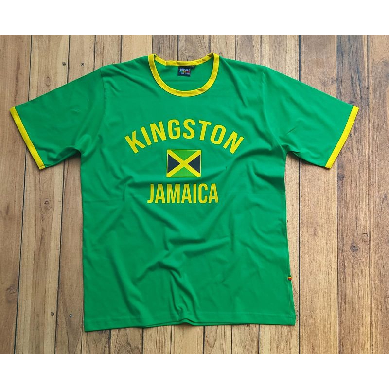 Jual kaos kingston jamaica tshirt bob marley kaos jamaika baju reggae ...