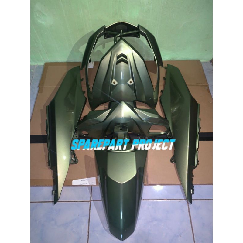 Jual body BEAT FI full body halus warna MILENIUM JADE costum warna beat ...