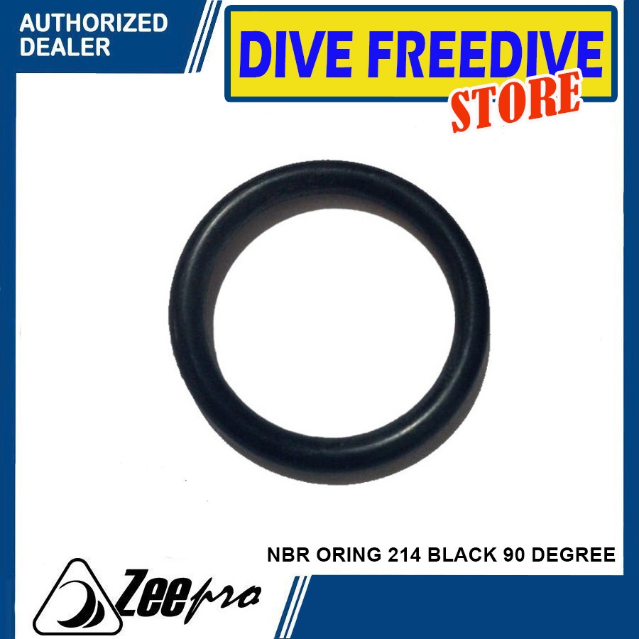 Jual NBR Oring Zeepro Black 214 O-Ring Rubber Seal Neck Valve Leher Spare Part Tank Scuba Diving ...
