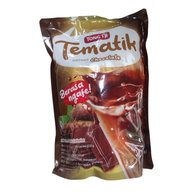 Jual TONG TJI Tematik COKLAT Pouch 10 sachet-COKLAT TongTji | Shopee ...