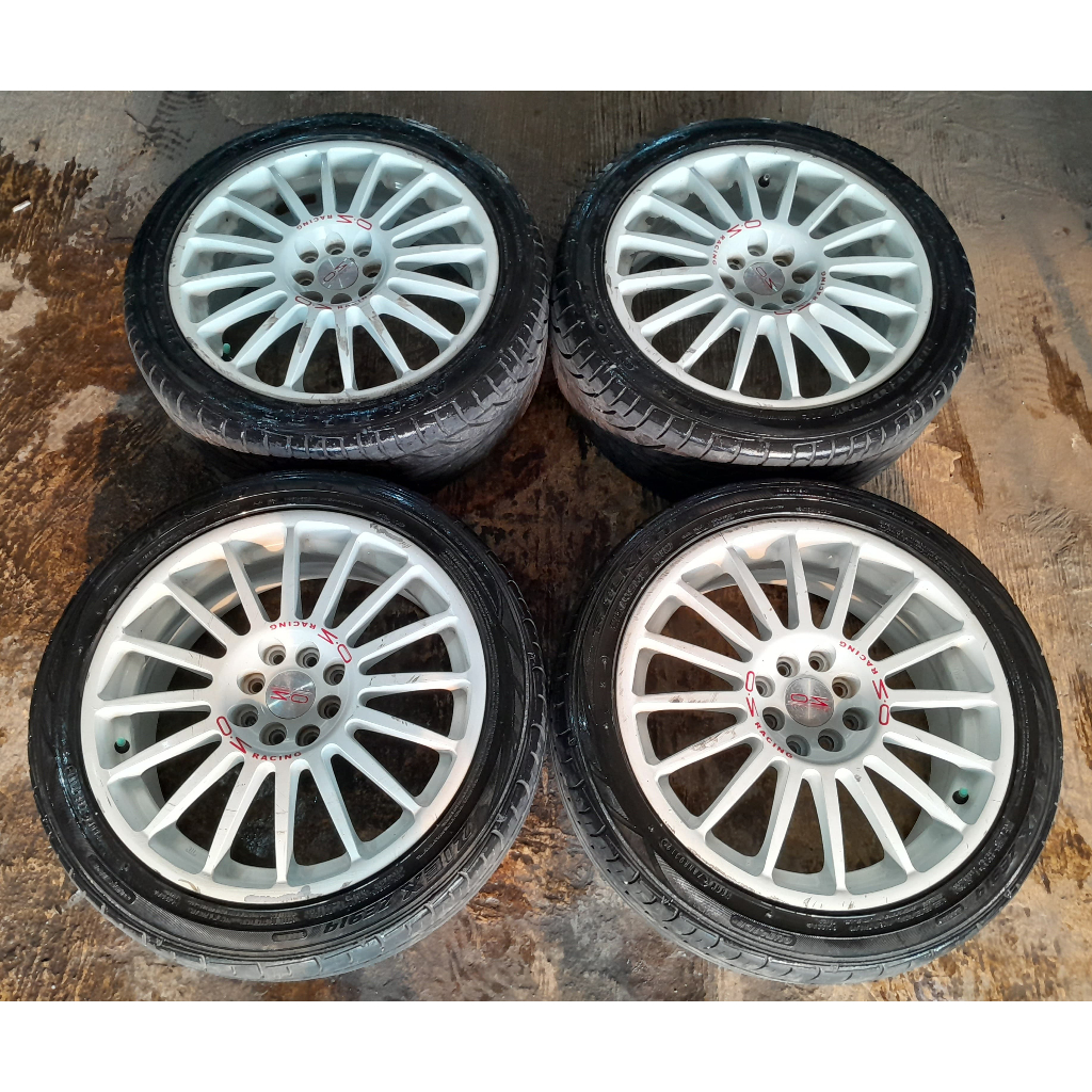 Jual VELG MOBIL SECOND OZ RACING RING 17 LEBAR 7 PCD 4X100/4X114,3 ...