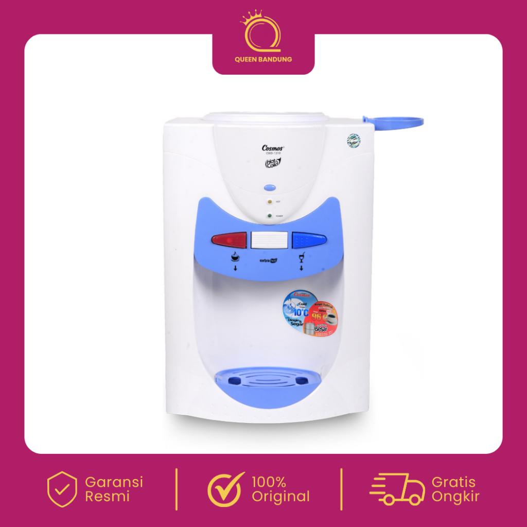 Jual Cosmos Dispenser Meja CWD-1310 Dispenser Portable Hot Extra & Cold ...