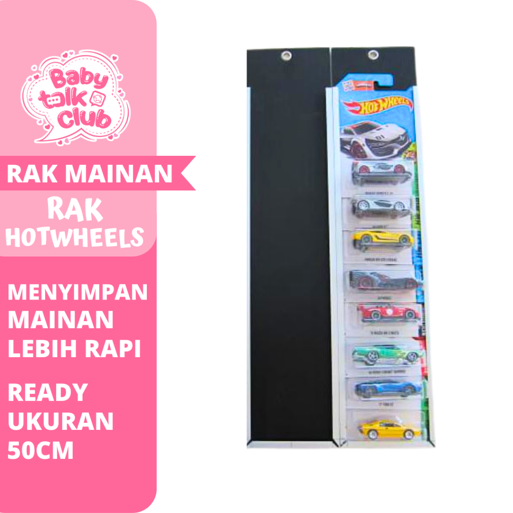 Jual Rak Display Hotwheels Panjang 50CM Penyimpanan Mainan Anak ...