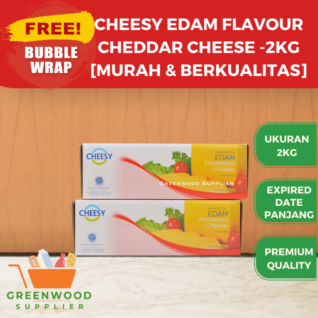 Jual Cheesy Edam Flavour - Keju Rasa Edam - 2KG (FAVORIT) | Shopee ...