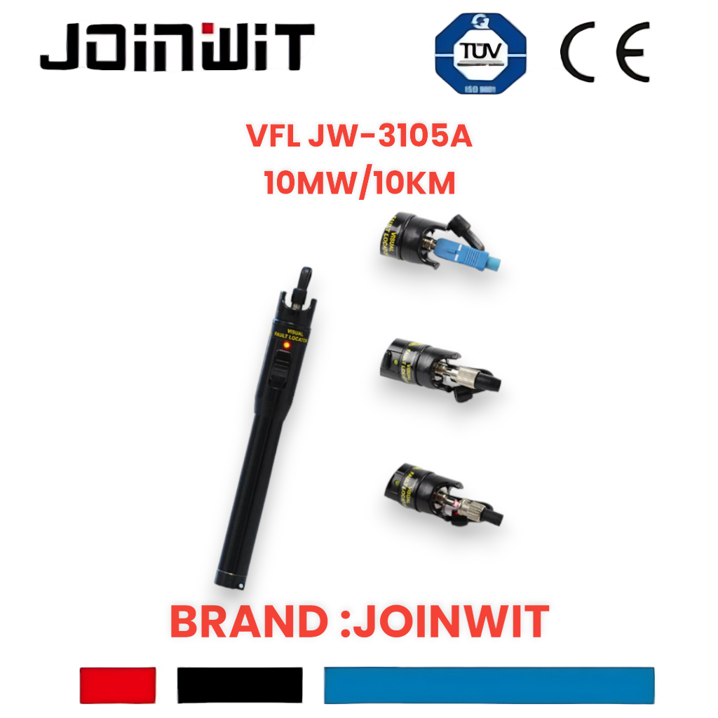 Jual VFL JW3105A 10MW 20MW visualt fault locator senter fiber optic ...