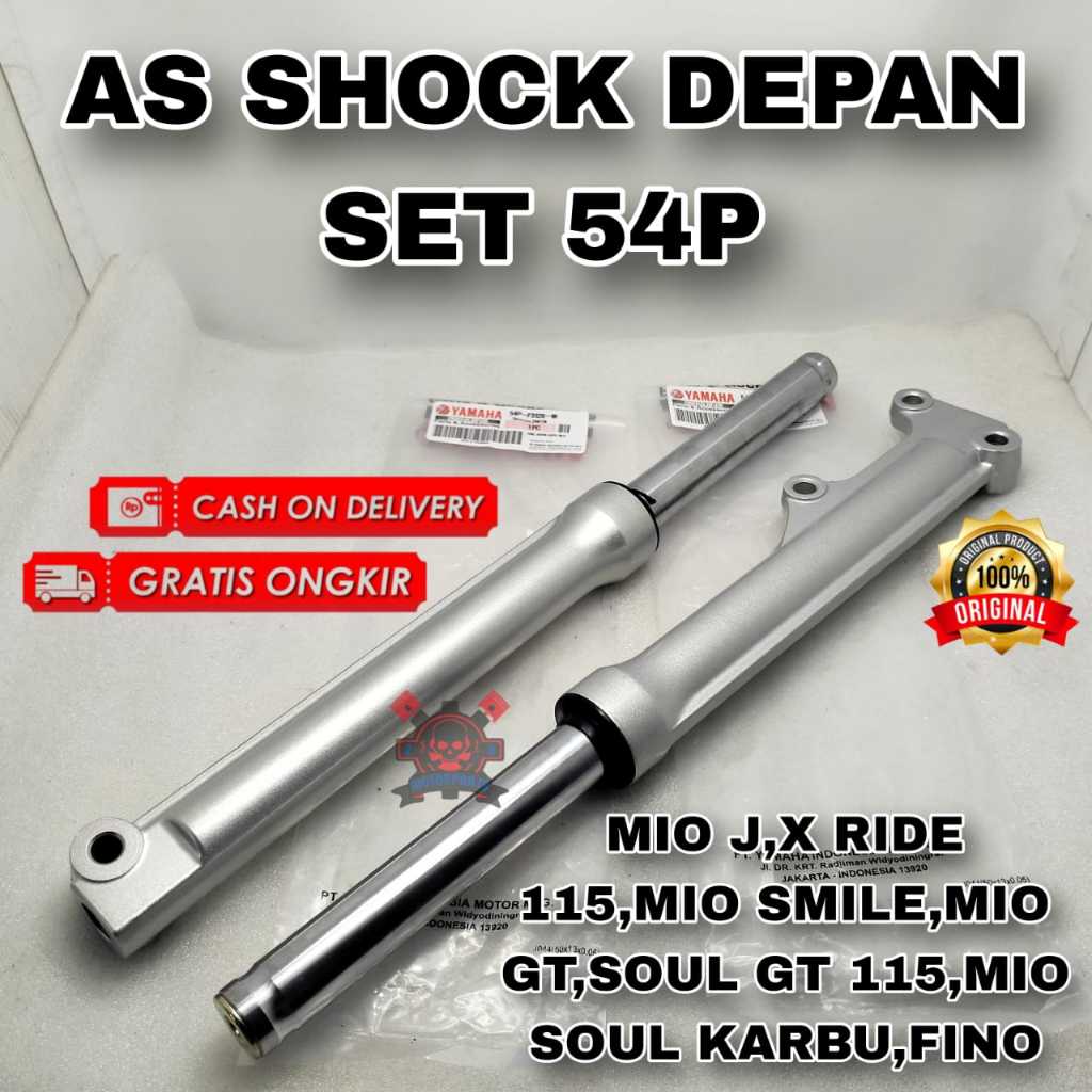 Jual As Shock Tabung Yamaha 54P Shock Depan Mio J Mio Smile Mio GT Soul ...