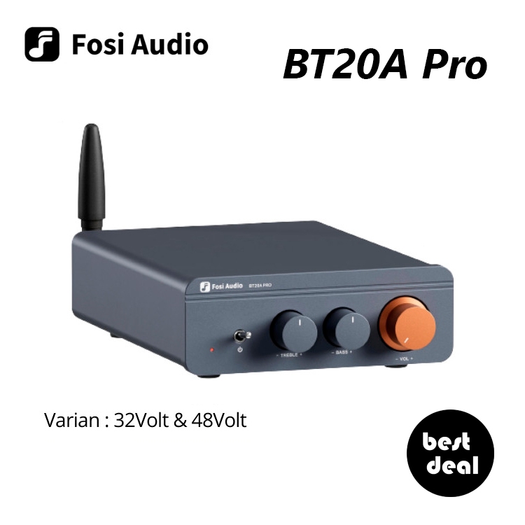Jual Fosi Audio BT20A Pro TPA3255 Bluetooth Sound Power Amplifier 300W x2 | Shopee Indonesia