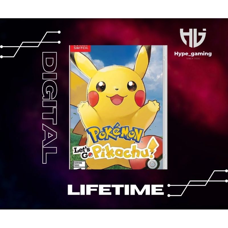Jual Nintendo Switch Pokemon Let's Go Pikachu and Let's Go Eevee ...