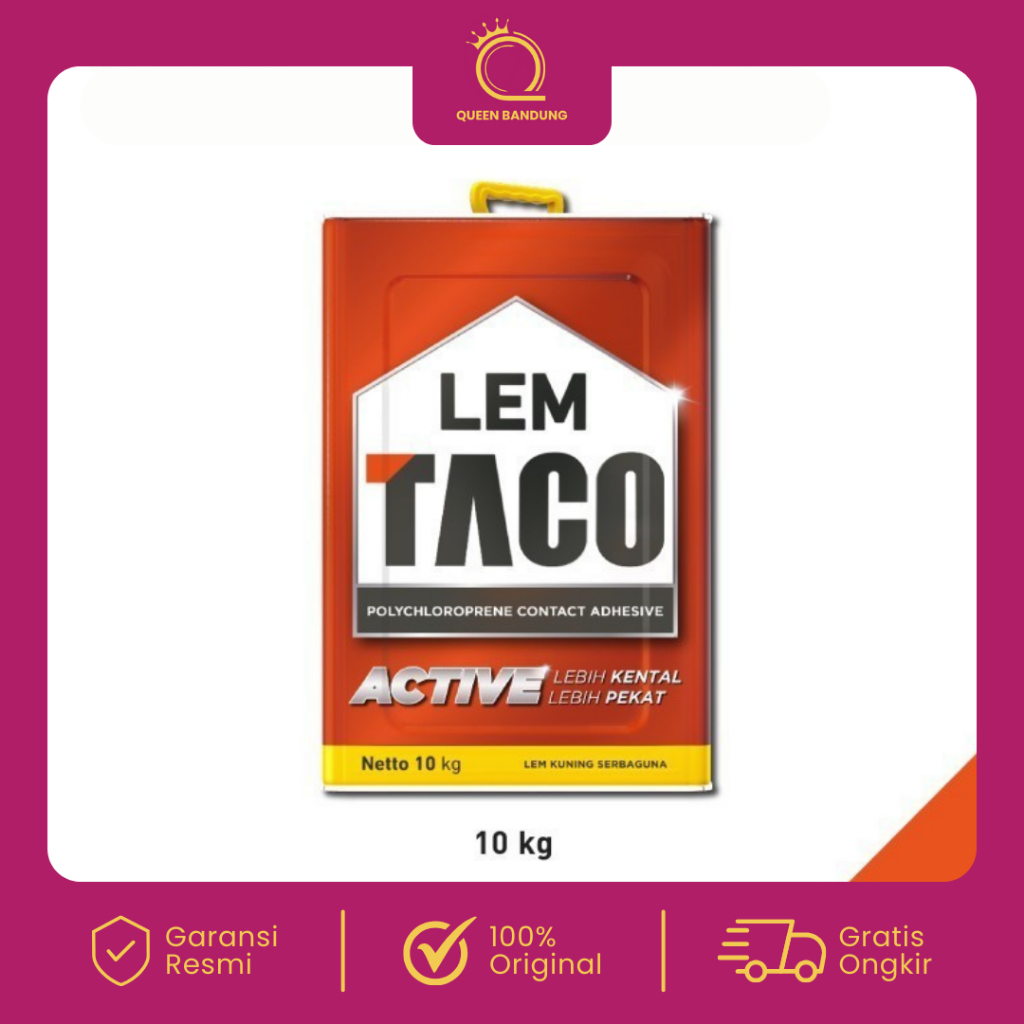 Jual TACO ACTIVE Lem Kuning Active Kemasan Galon 10 KG | Shopee Indonesia