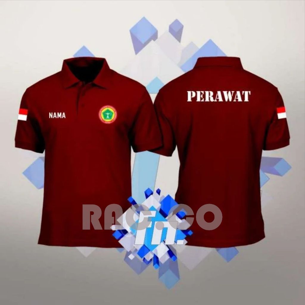 Jual [COD] Kaos polo baju PERAWAT / Hari perawat nasional - bisa custom ...