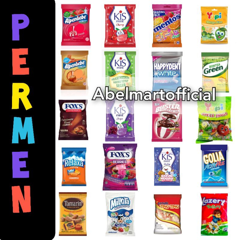 Jual ALPENLIEBE / KIS / MINTZ / KOPIKO / RELAXA /GOLIA / YUPI / MILKITA ...