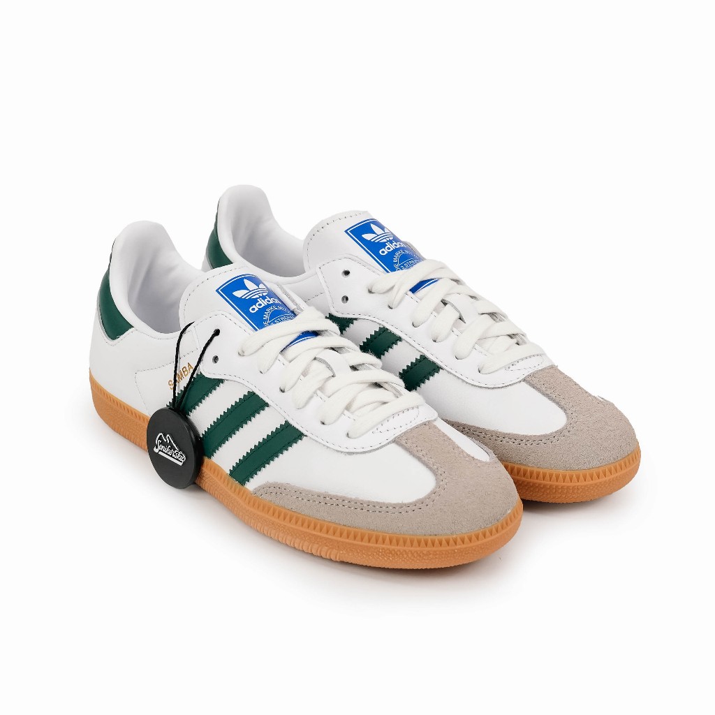 Jual Adidas Samba OG White Collegiate Green Gum | Shopee Indonesia