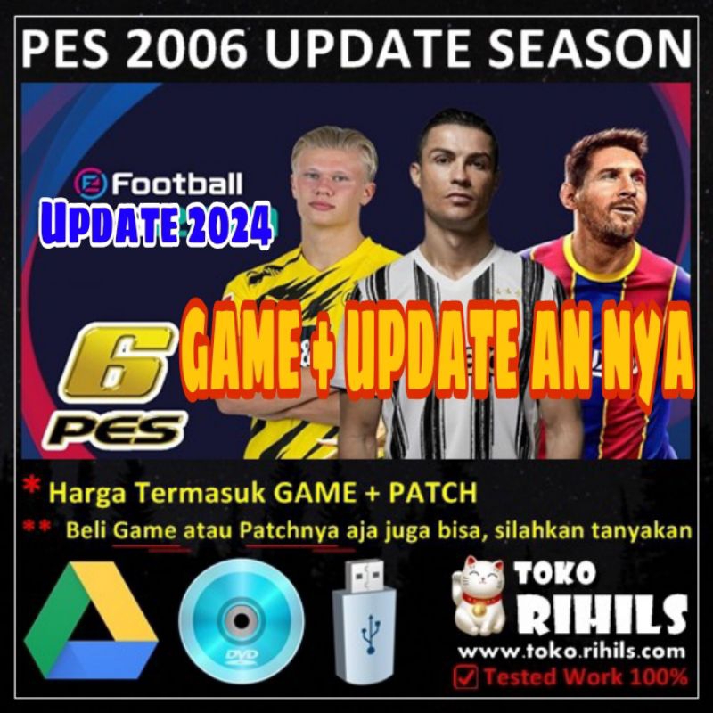 Jual Pes 2006 (Pes 6) Patch Season Terbaru Game untuk Komputer PC ...