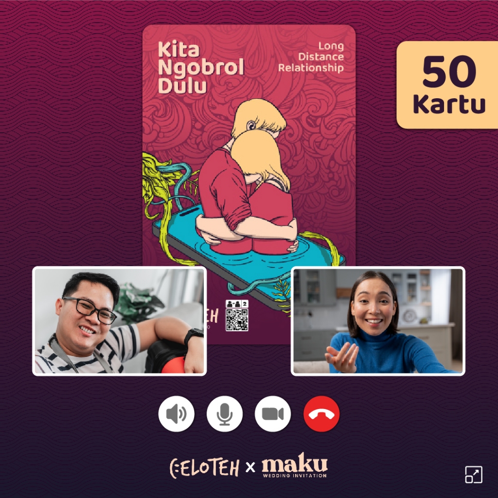 Jual CELOTEH - Kartu Permainan LDR - Kita Ngobrol Dulu - Kartu Obrolan Deep Talk - Untuk ...