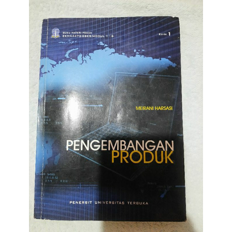 Jual Bahan Ajar /Modul UT second matakuliah PENGEMBANGAN PRODUK ...