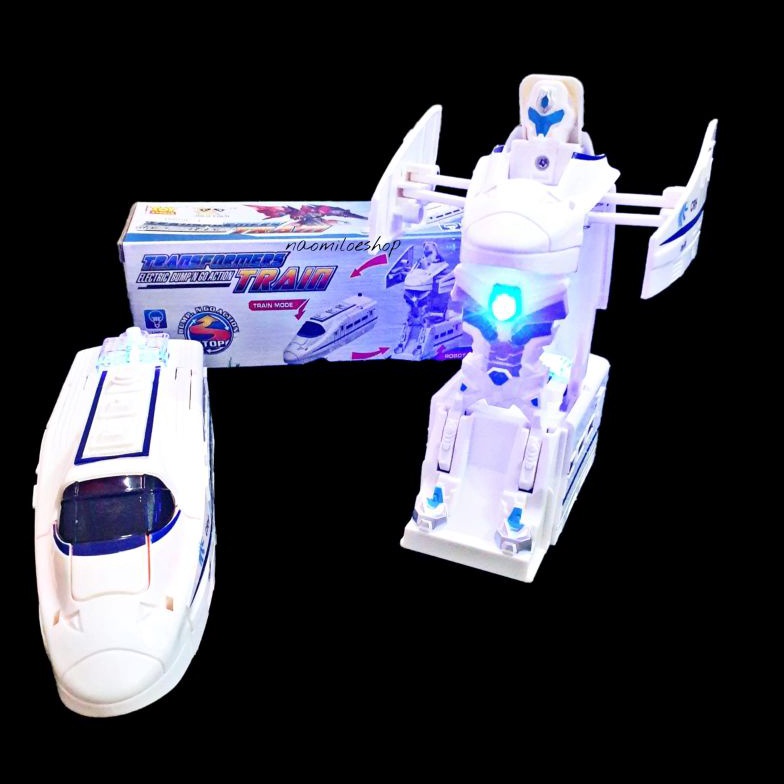 Jual Ready MRT TRANSFORMERS JADI ROBOT Mainan Kereta Api CEPAT ...