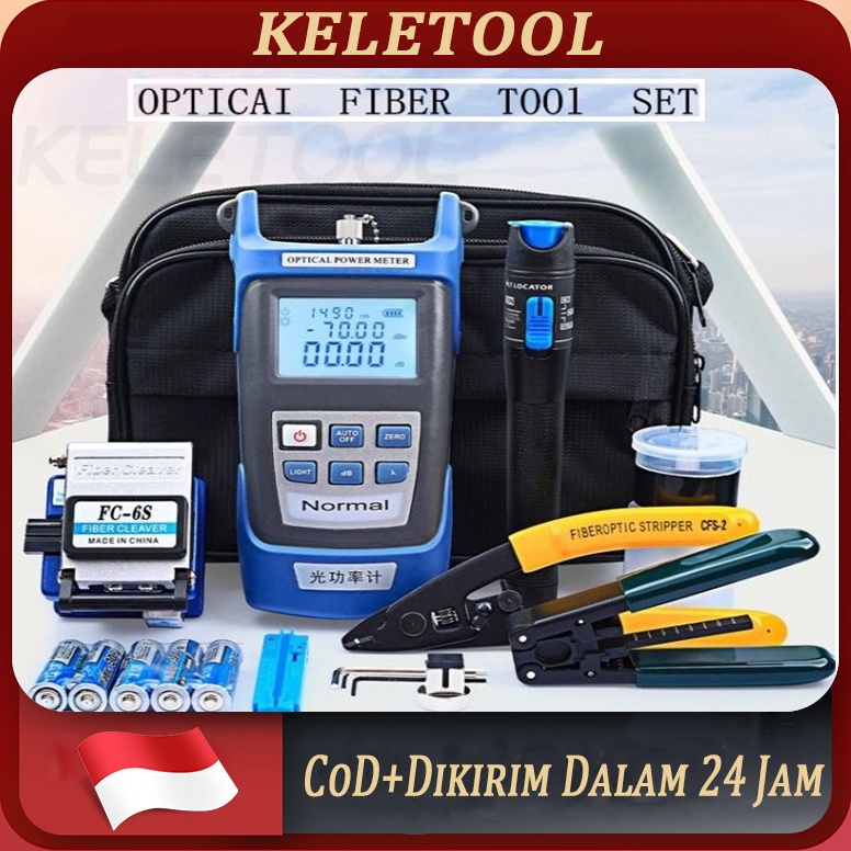 Jual Stok terbatas tool fiber optik toolkit fiber optik fiber optik ...