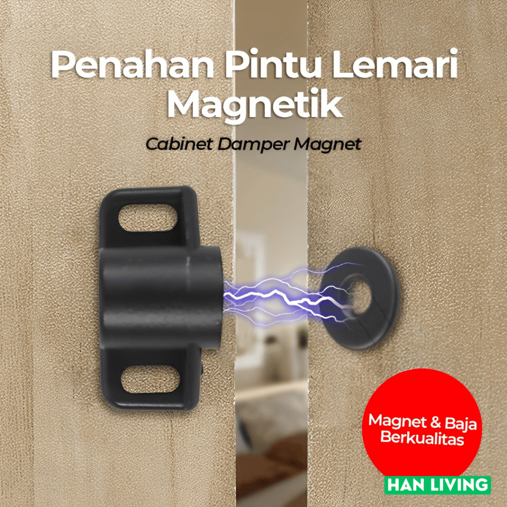 Jual HANLIVING 1 Set Magnet Pintu Rumah/Magnet Pintu Lemari/Magnet Laci ...