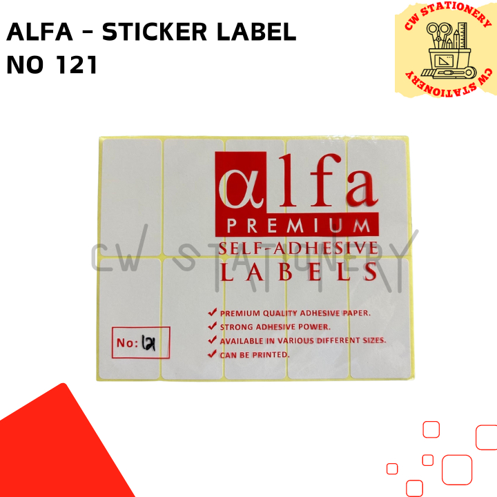 Jual Alfa - Sticker Stiker Label Nama Harga Undangan no 121 | Shopee ...