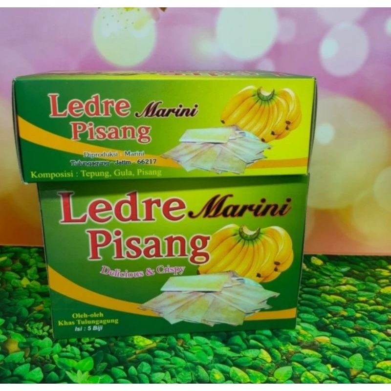 Jual Ready stock !!!snack / cemilan Ledre pisang marini khas ...