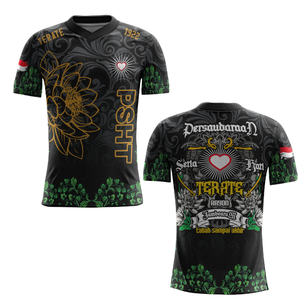 Jual Baju Kaos Komunitas PSHT 3D Fullprinting Sublimation Terbaru Art 1 ...