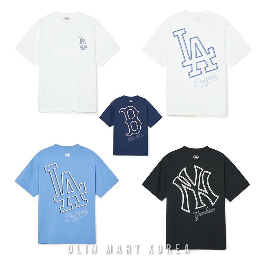 Jual MLB BASIC MEGA LOGO T-SHIRTS | Shopee Indonesia