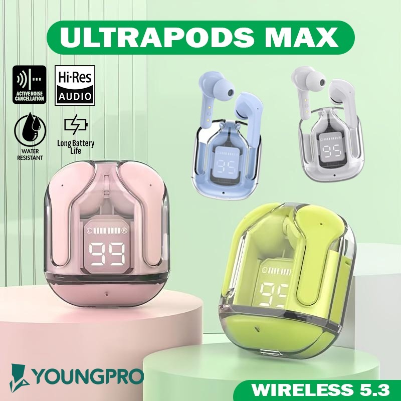 Jual Ultrapods Max Earphone Wireless Bluetooth True Wireless Stereo ...