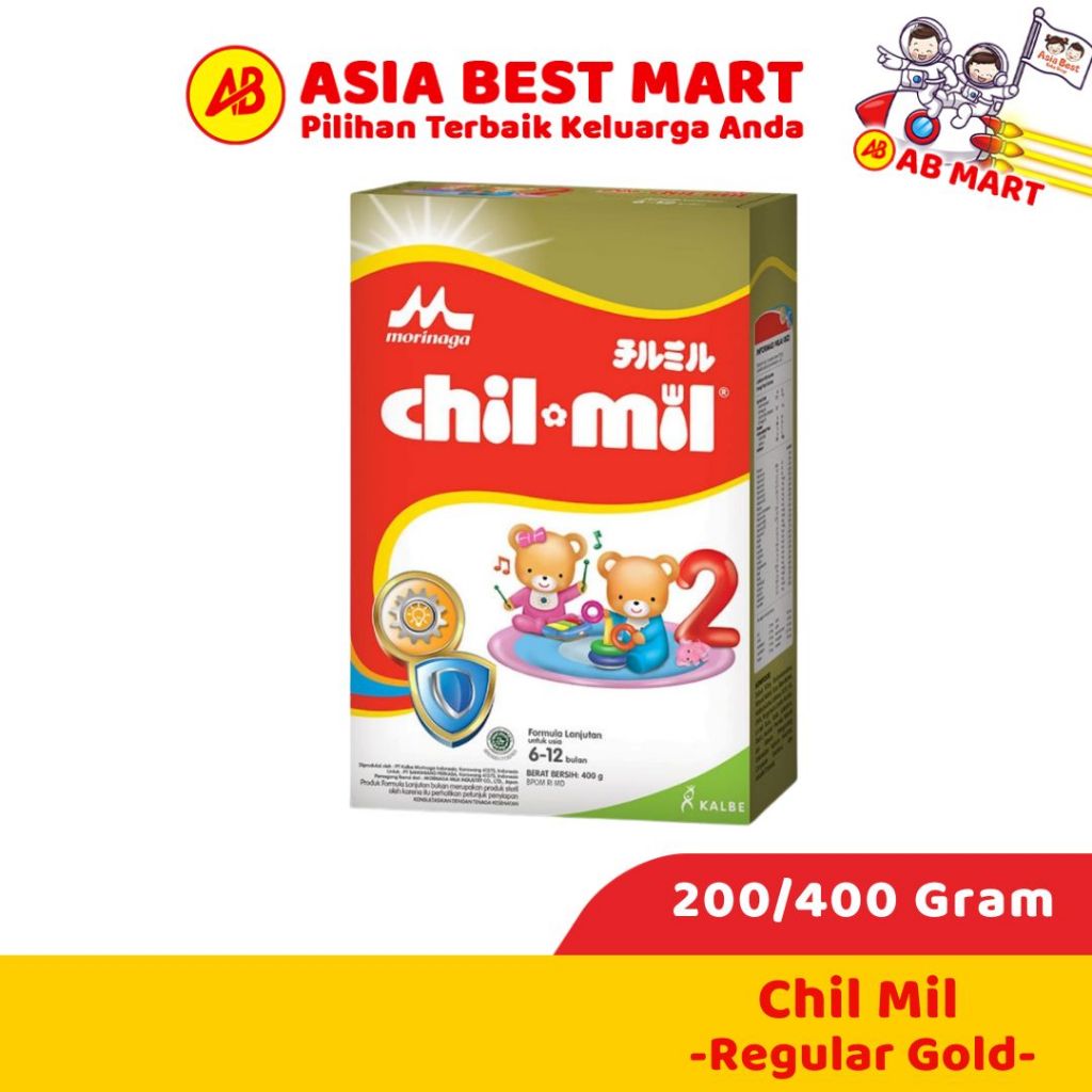 Jual Chil Mil Regular Gold 400 Gr 200gr / Susu Formula Pertumbuhan Anak ...