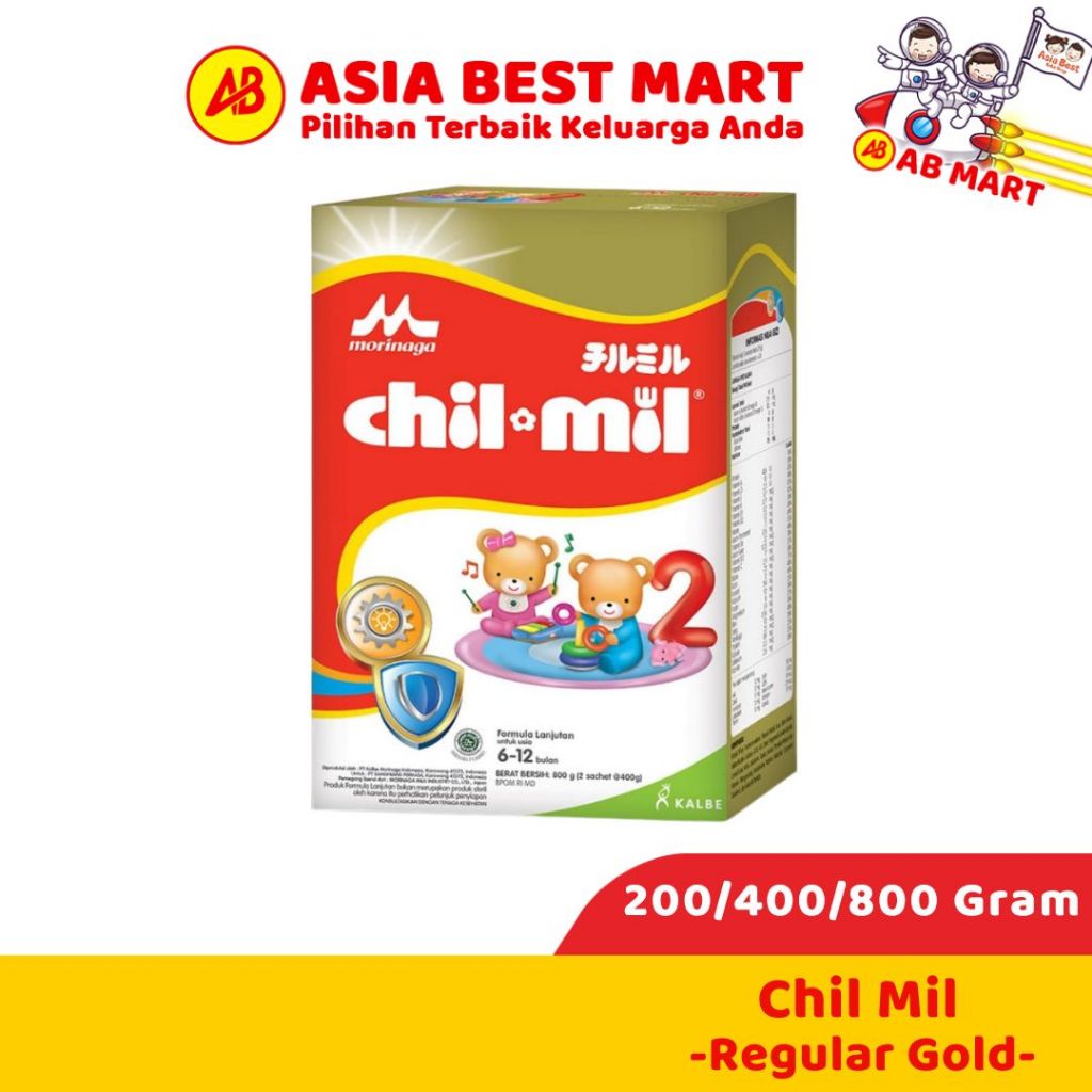 Jual Chil Mil Gold 780 Gr 400gr 200 Gram / Susu Formula Bayi Susu Bubuk ...